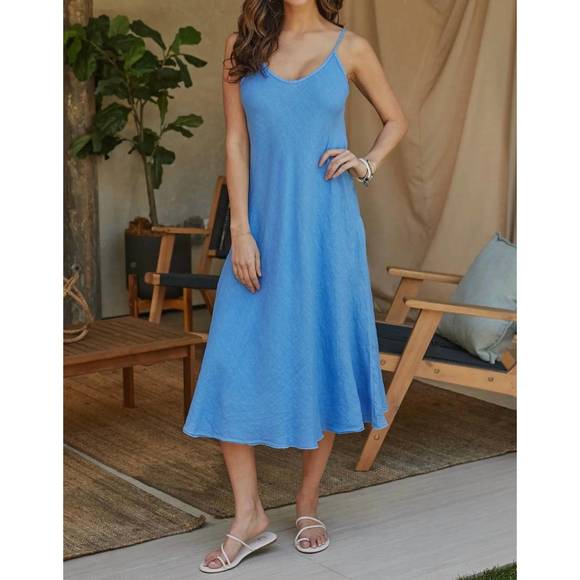 Milio Milano | Dresses | New Milio Milano Linen Spaghetti Strap Slip ...